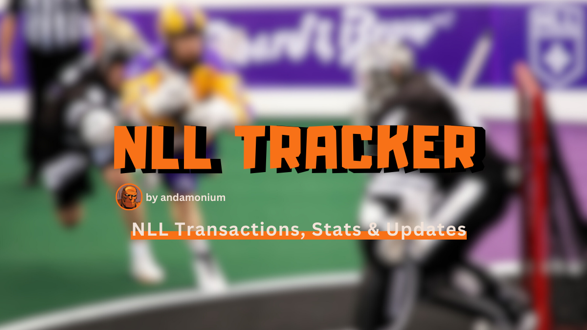 NLL Games | Schedule and Results | NLL Tracker by andamonium